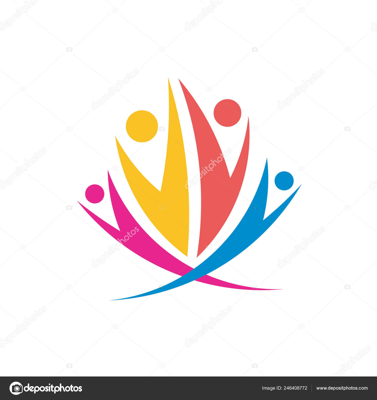 Kids Activity Logo Design Stock Vector Image by ©Acongraphic #246408772