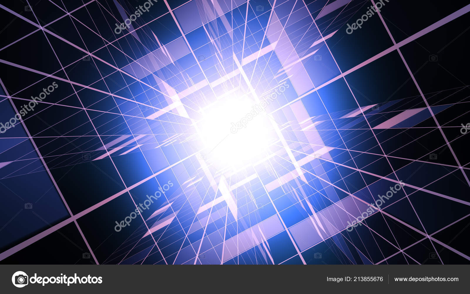 Hitech High Impact Blinking Rectangle Data Grid Technology Background ...