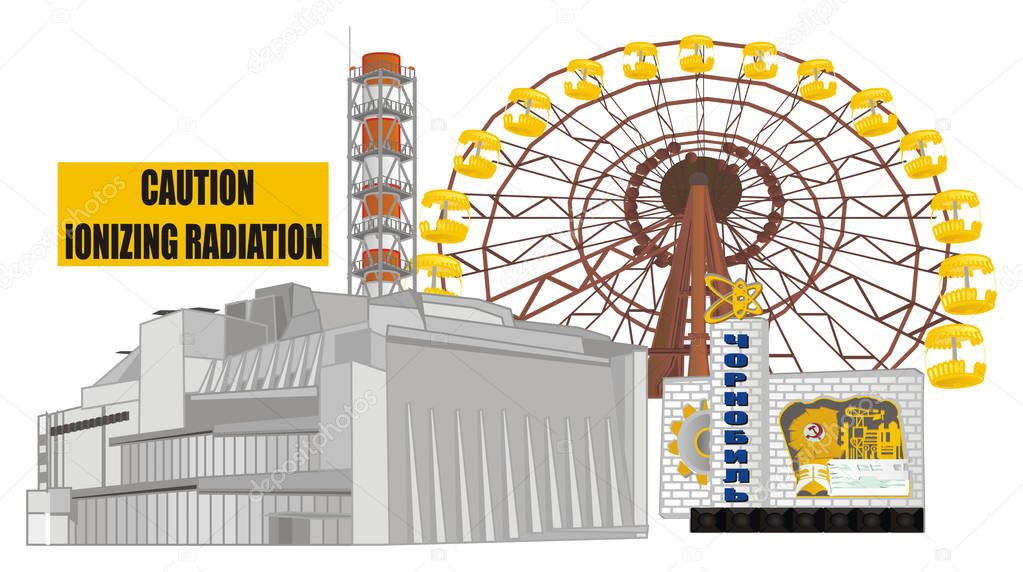 símbolos de colores de Chernobyl 2022