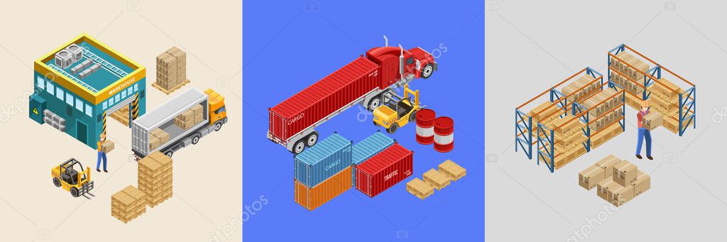 625 Logistics trucks Vector Images | Depositphotos
