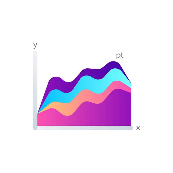 Isometric Infographic Financial Chart Vector Illustration Isolated ...