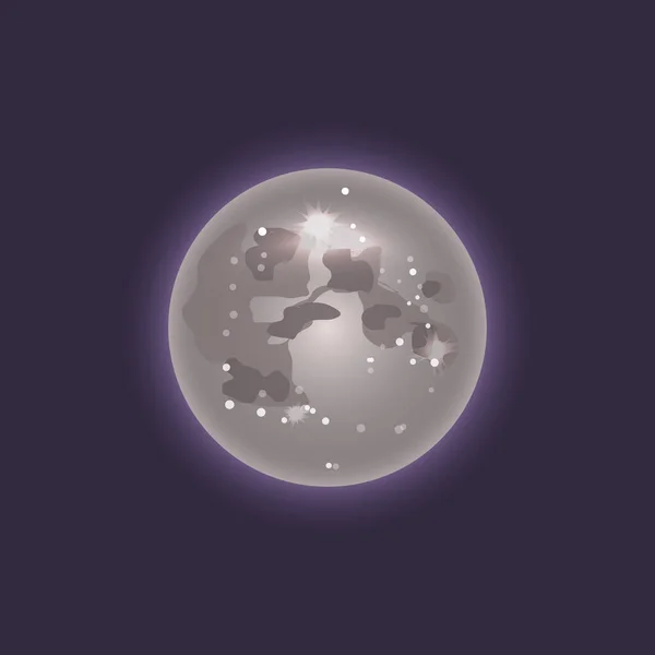 Venus Planet Deep Space Icon Solar System Isolated Element Cosmic Stock ...