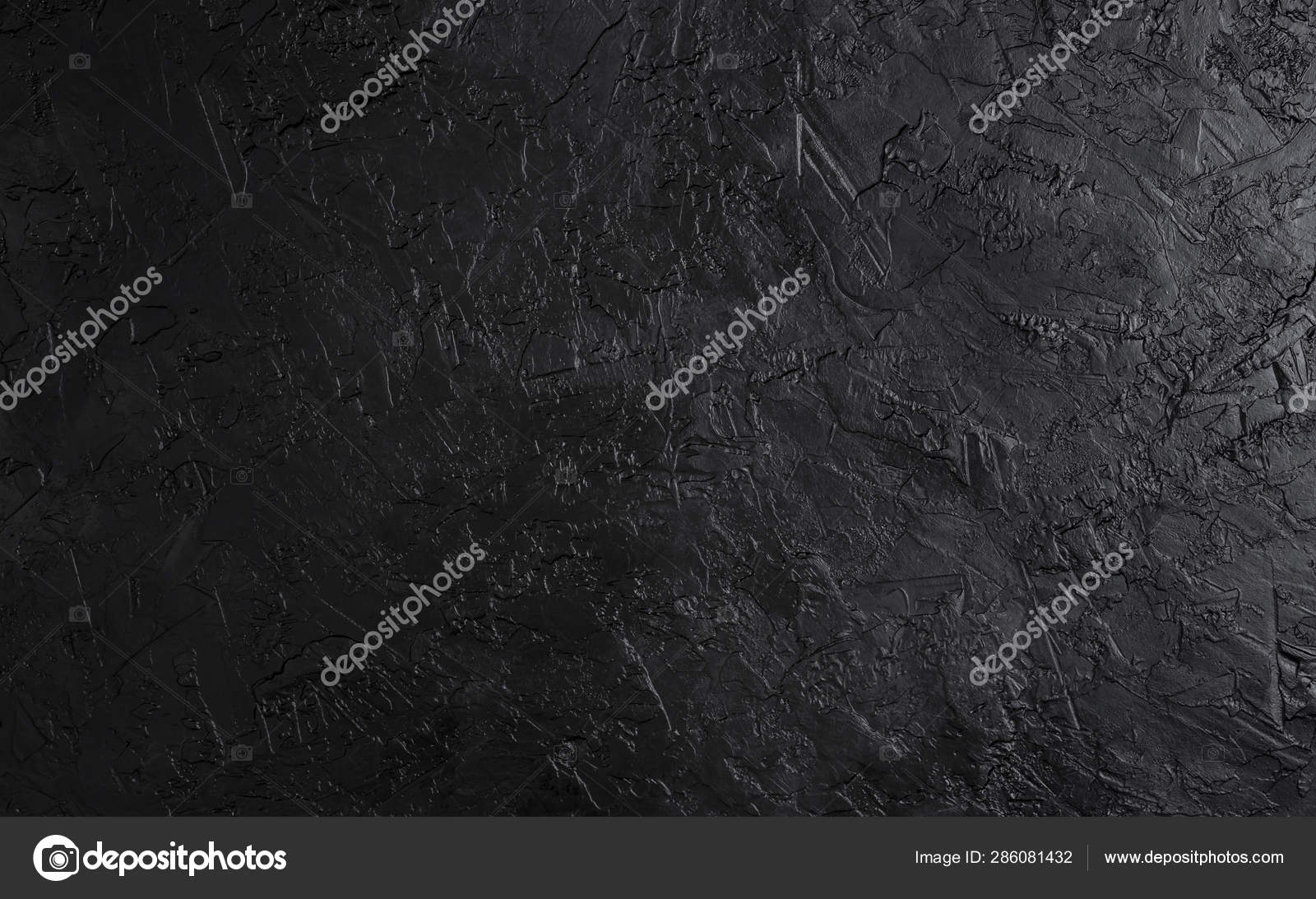Black stone texture, dark slate background, top view — Free Stock Photo © xamtiw #286081432