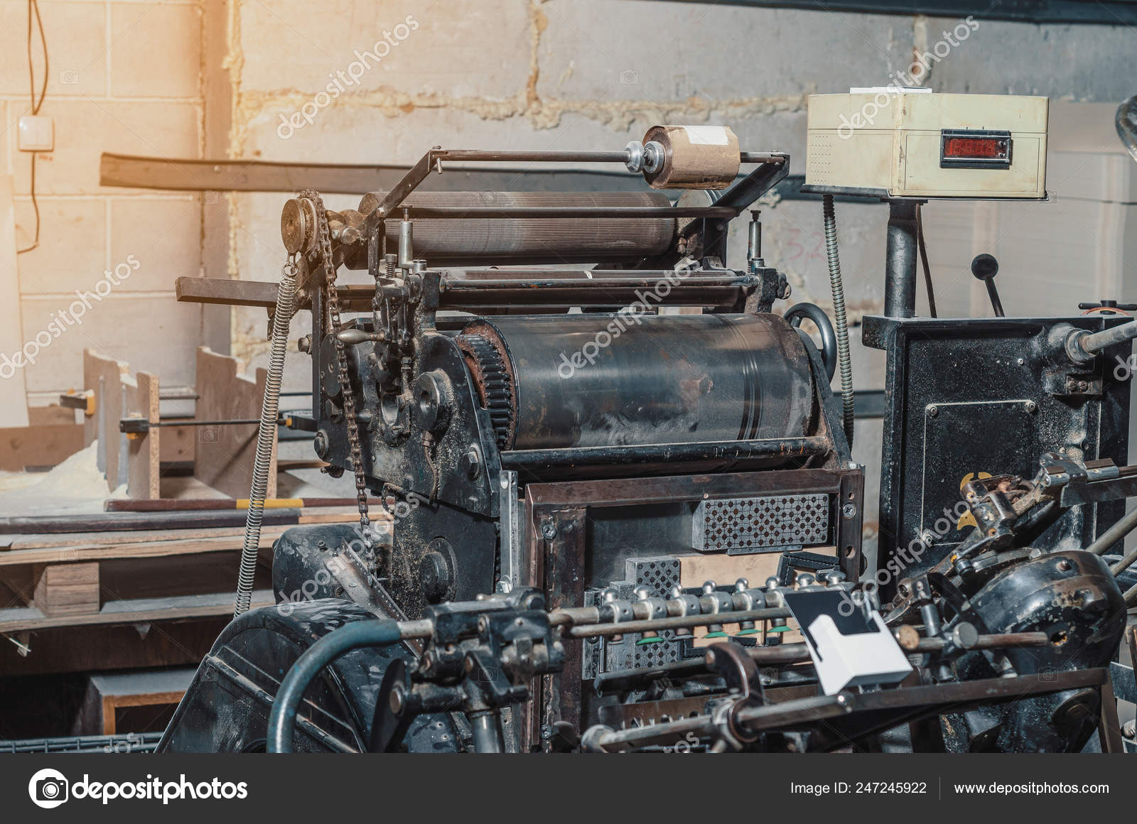 Vintage Offset Press