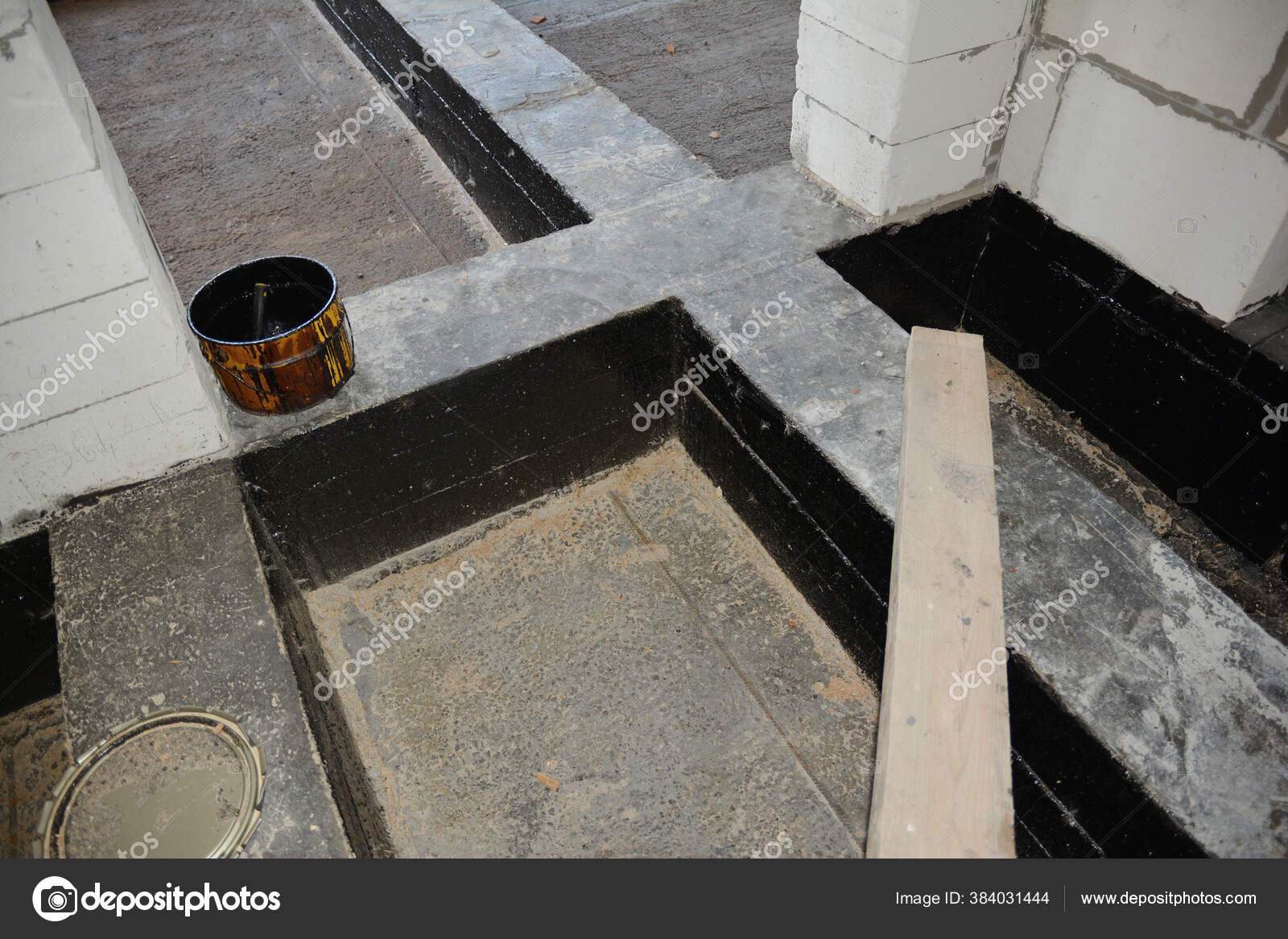 Close Waterproofing Damp Proofing Flooring Bitumen Paint Spray Liquid ...