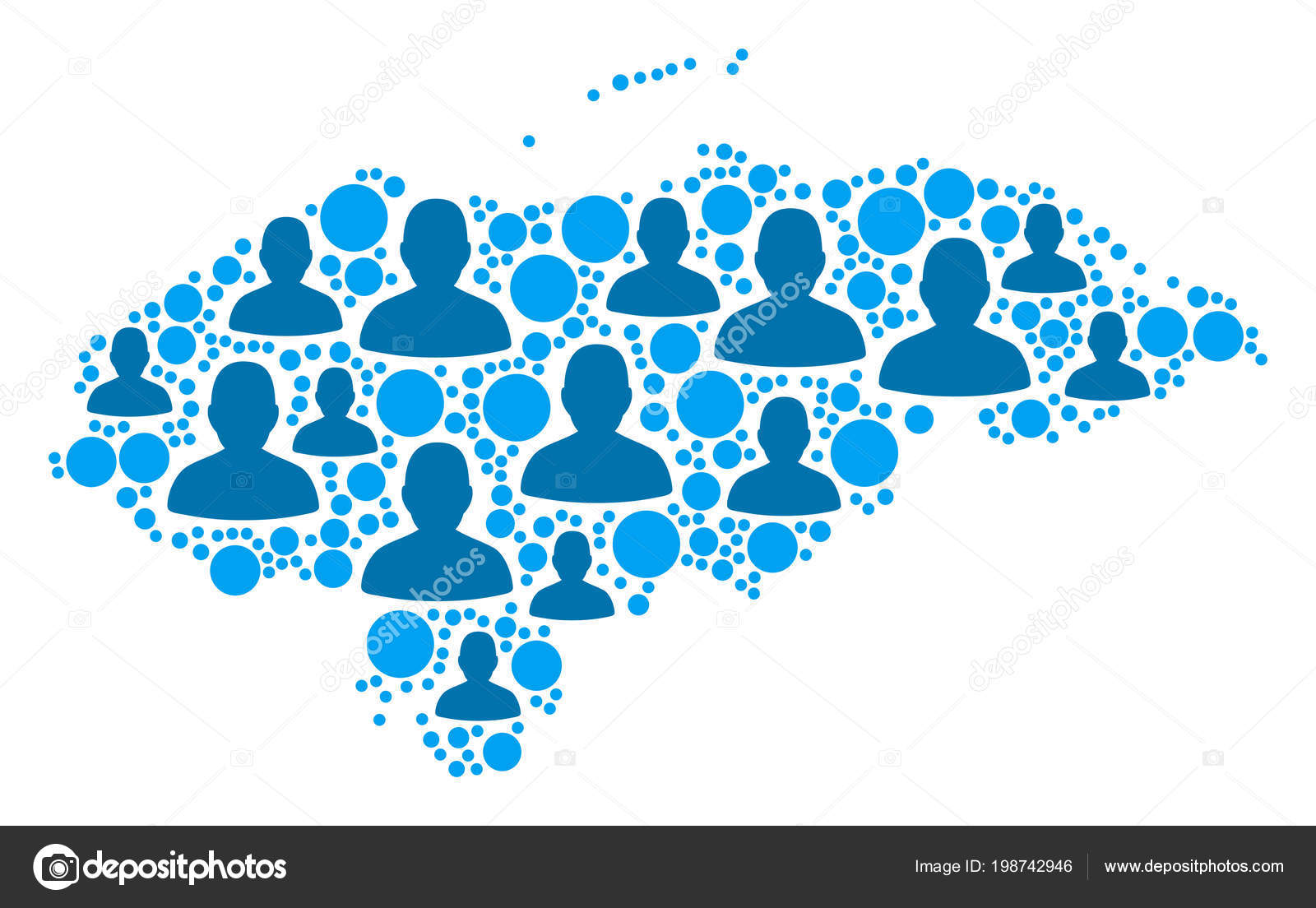 Honduras Map Population People Stock Vector Image by ©ahasoft #198742946