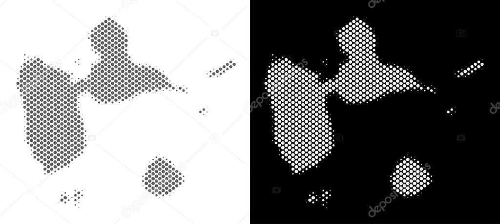 Halftone Guadalupe Mapa 2022