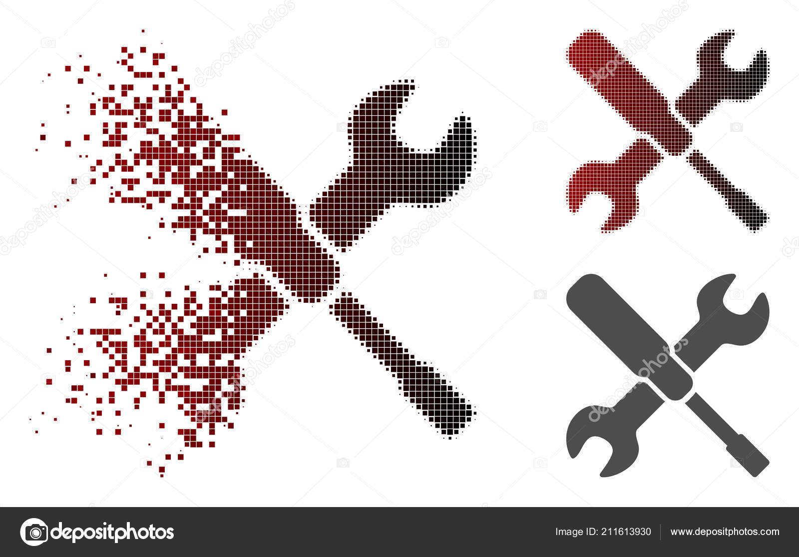 Disappearing Pixelated Halftone Settings Options Icon — Stock Vector ... Disappearing Pixelated Halftone Settings Options Icon — Stock Vector ...