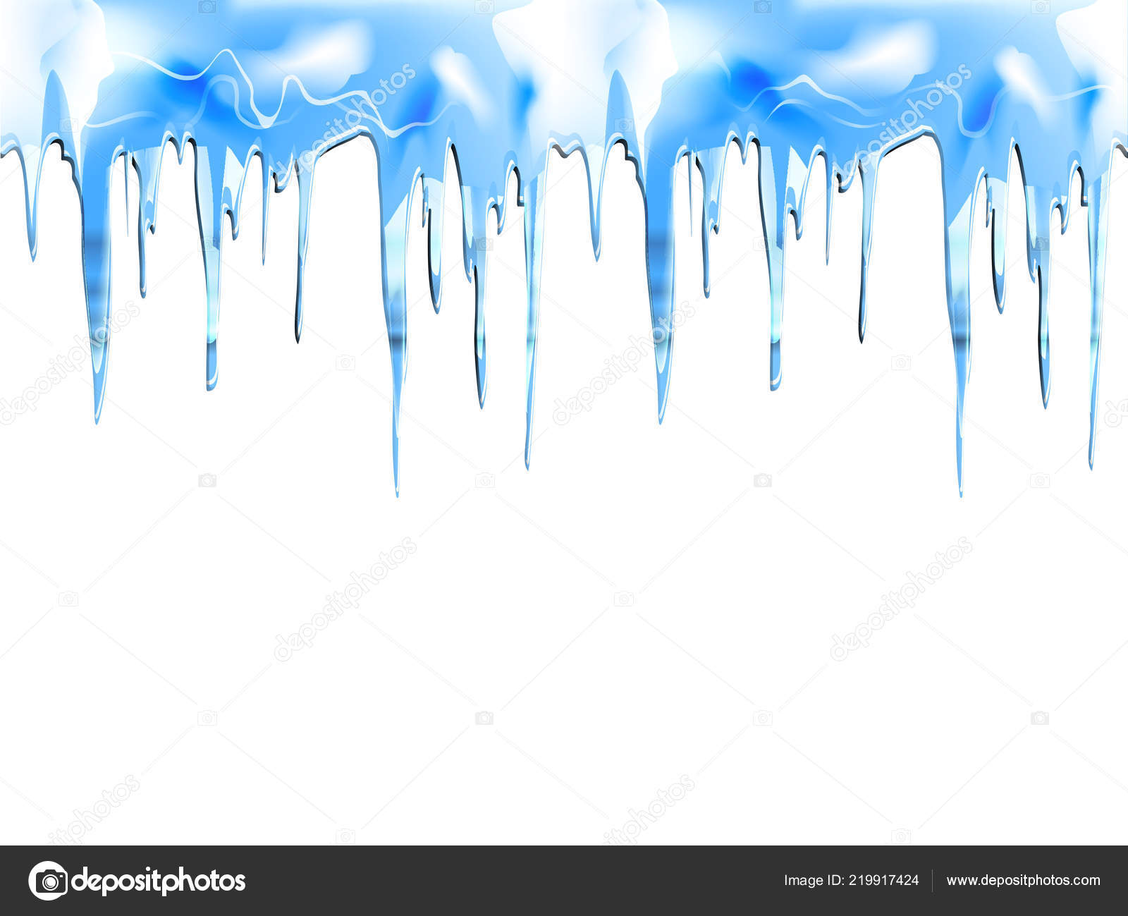 Images Of Ice Sickles Border