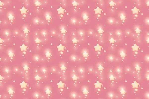 Pink starry background, sparkling stars, pretty stars twinkling - Stock ...