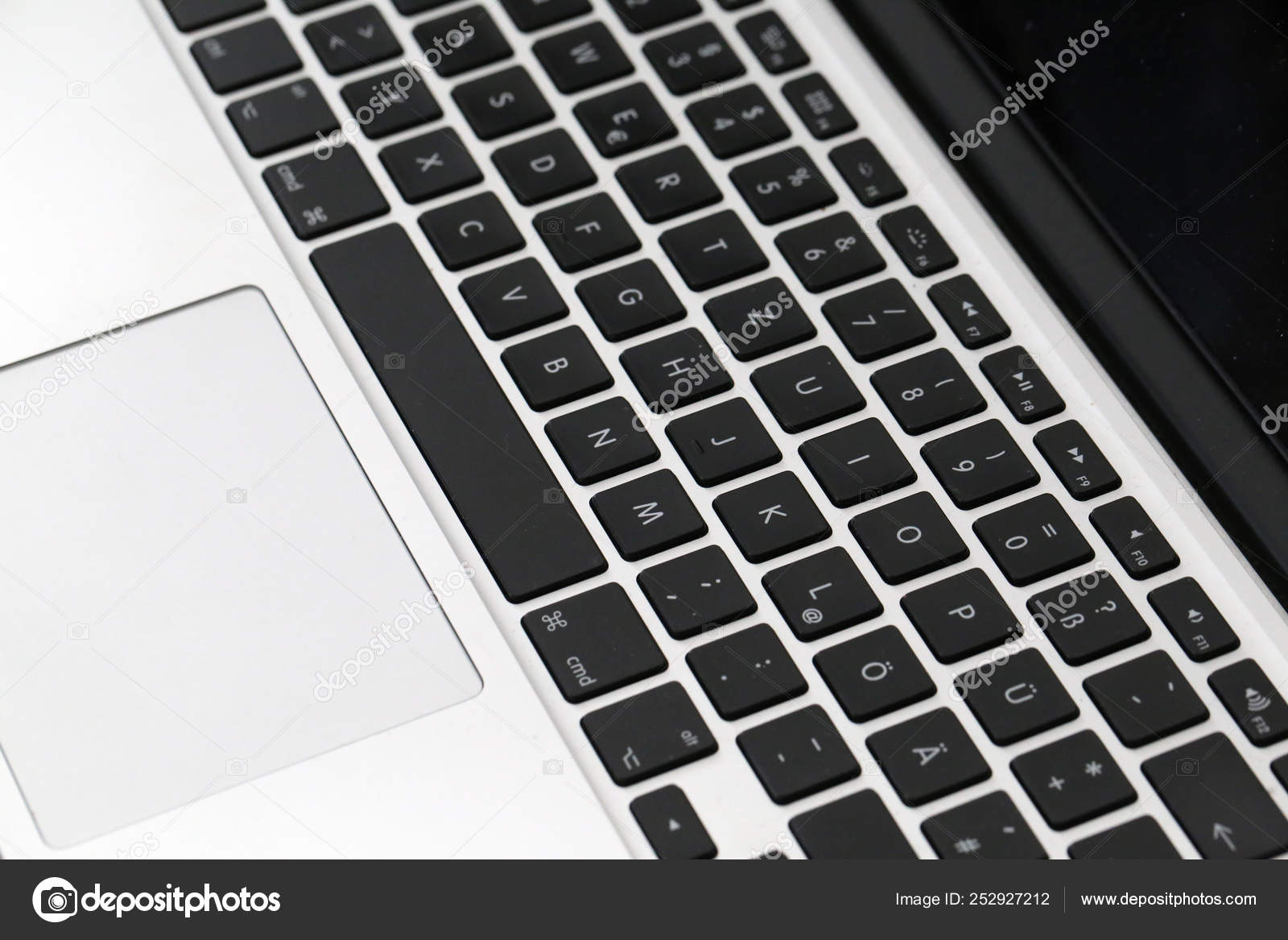 Computer Keyboard Black Background Notebook Keyboard Technology ...