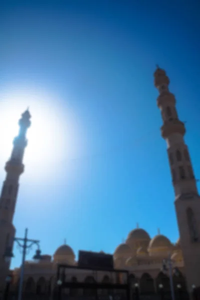 Beautiful Mosque Sun Shrine Muslim World Stock Photos Stock Photo by ...