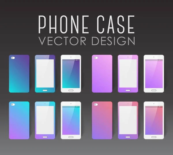 Set of phone cases Stock Vector Image by ©KateKu #214350076