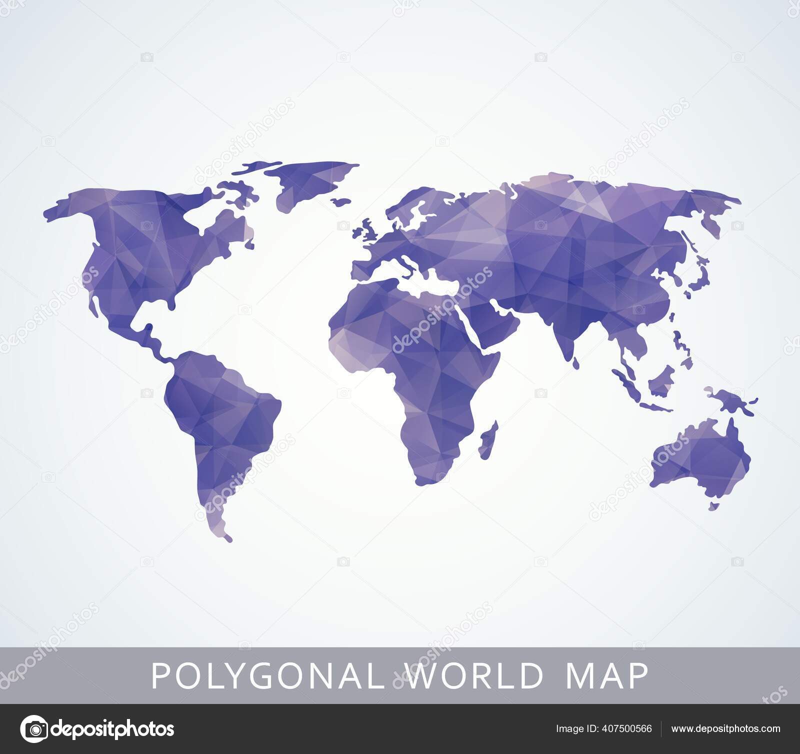 Polygonal World Map Presentation Booklet Website Other Design Projects ...