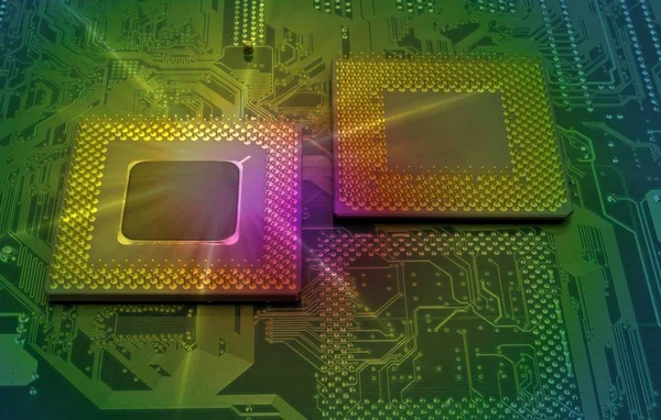 Close Cpu Processors — Stock Photo © vega_240 #235445590