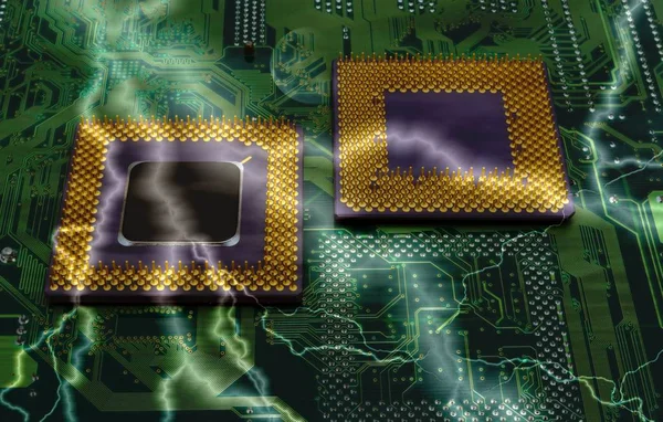 Close Cpu Processors — Stock Photo © vega_240 #235445590