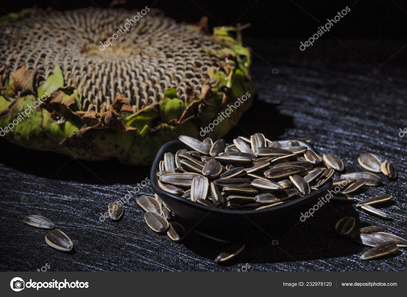 Fresh Delicious Sunflower Fruit — Stock Photo © badboydt7 #232978120