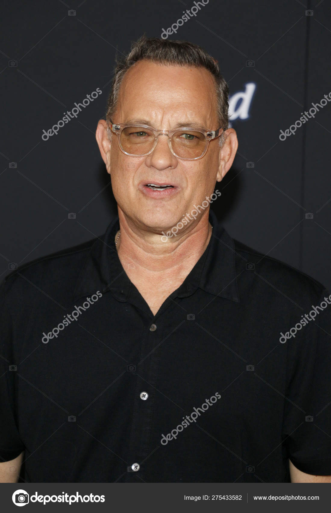 Actor Tom Hanks World Premiere 'Toy Story Held Capitan Theater — Stock ...