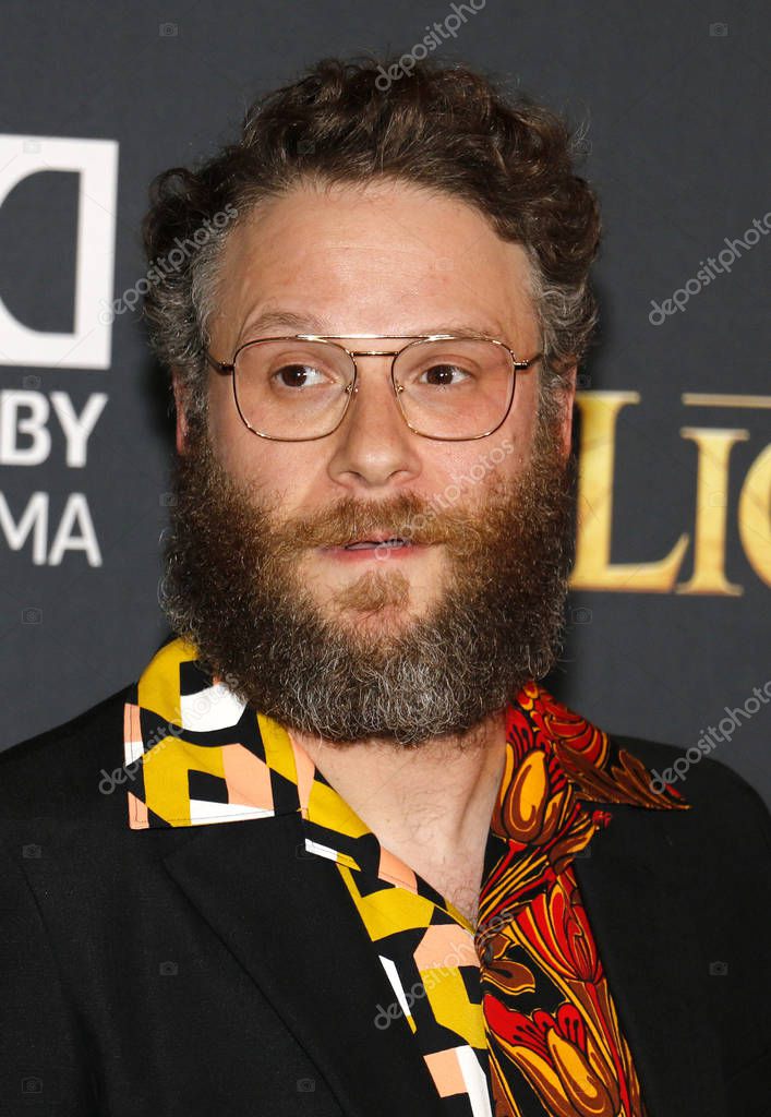 actor Seth Rogen en el estreno mundial de 'The Lion King' celebrado en ...