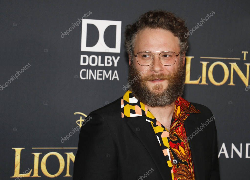 actor Seth Rogen en el estreno mundial de 'The Lion King' celebrado en ...