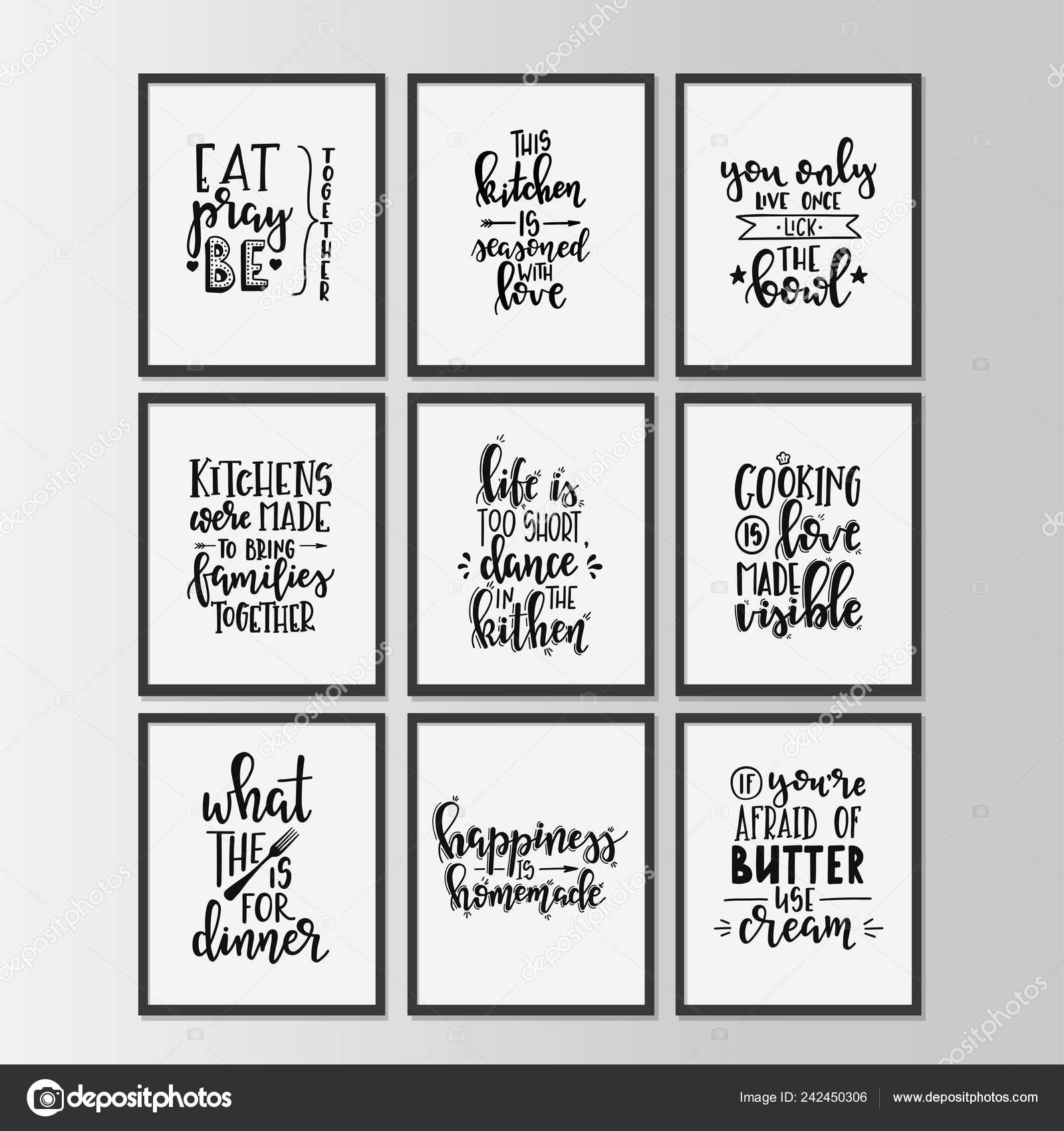 Handwritten Typography Posters