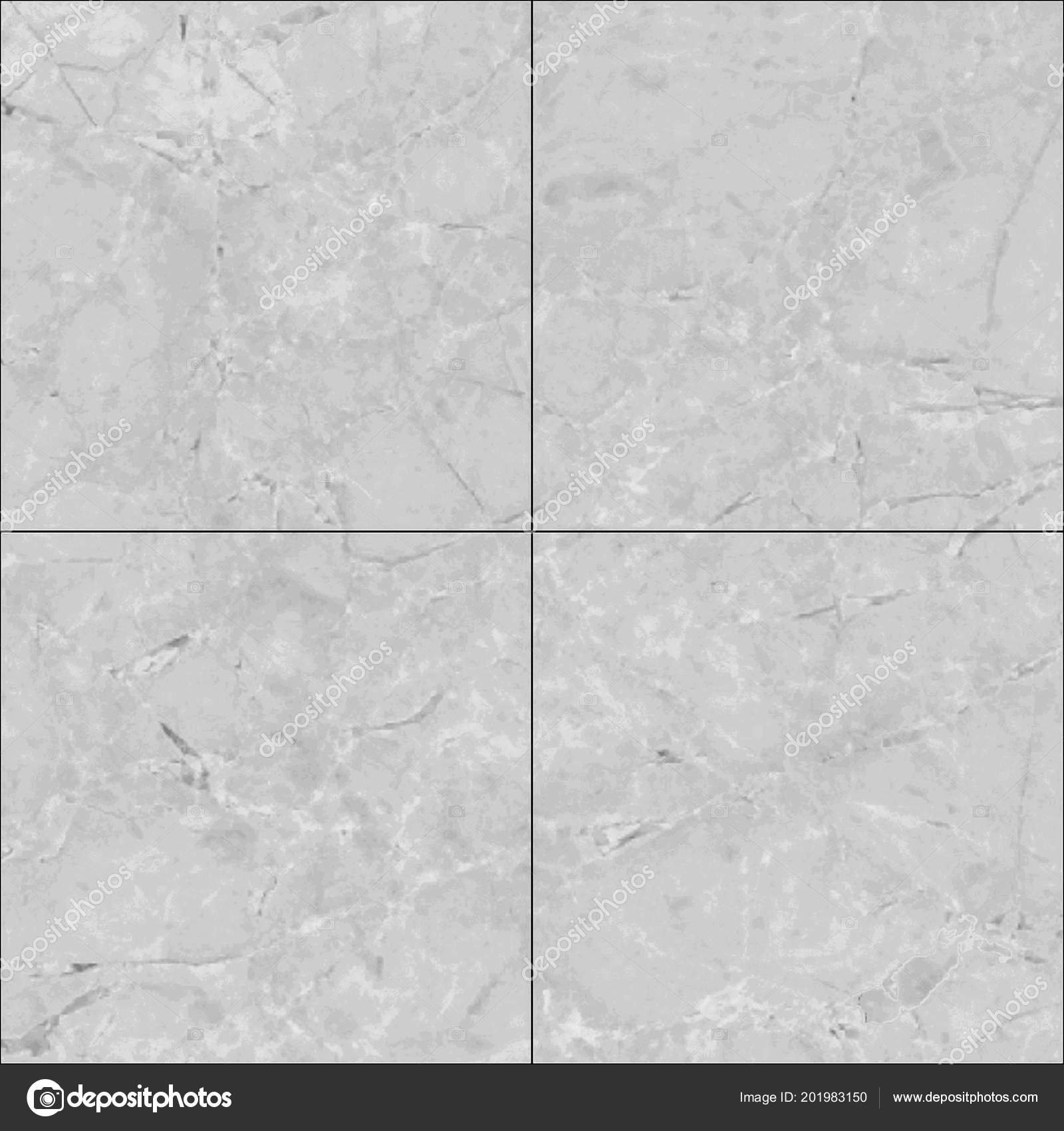 Natural Marble Square Tile Seamless Texture Map Reflect Glossiness ...