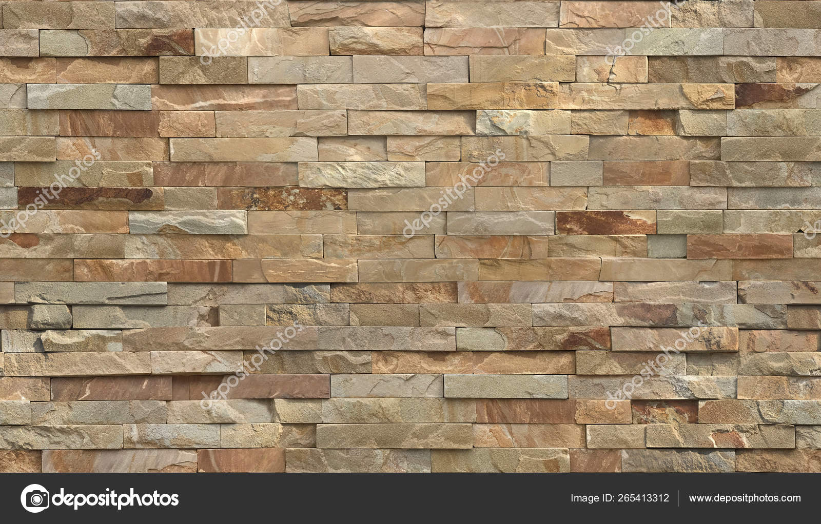 Stripe stone wall pattern, seamless texture. ⬇ Stock Photo, Image by ...