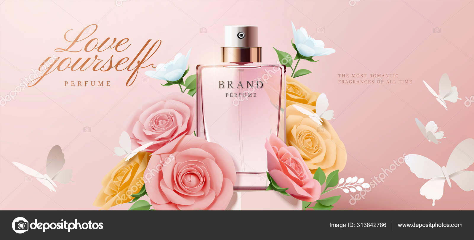 Elegant perfume banner ads Stock Vector Image by ©HstrongART #313842786