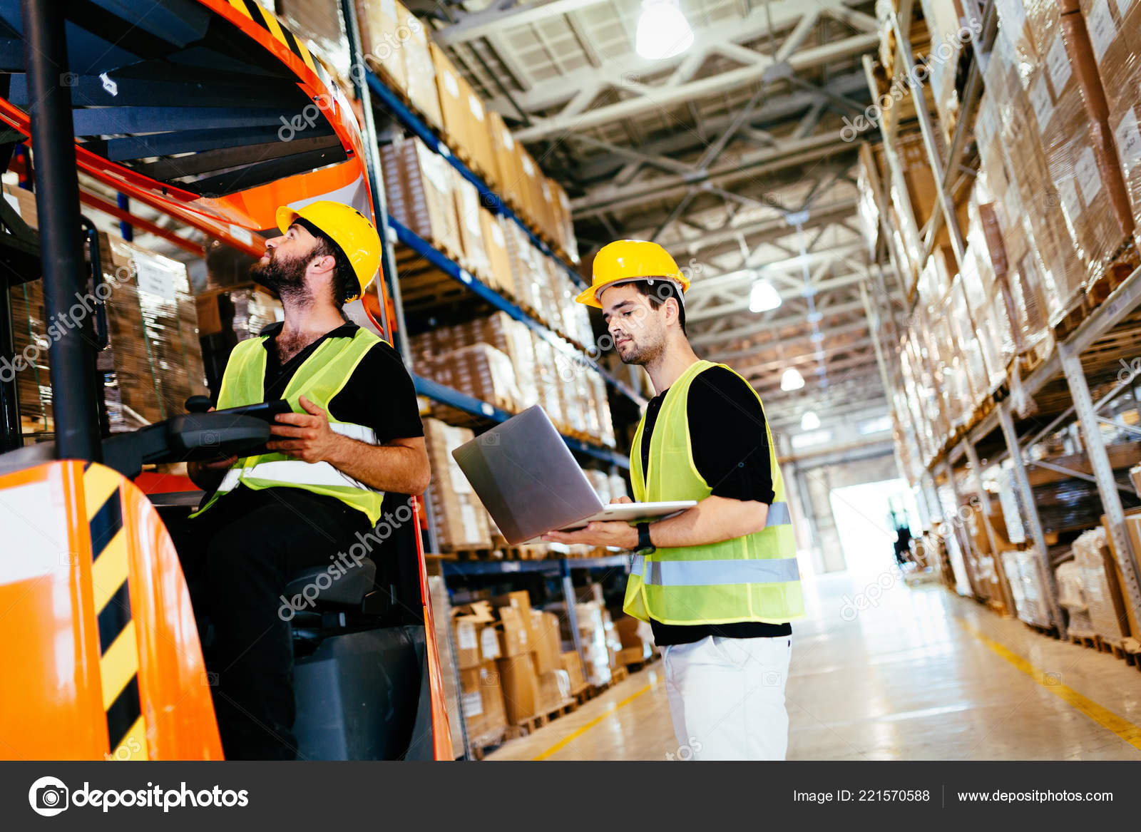 People Working In A Warehouse