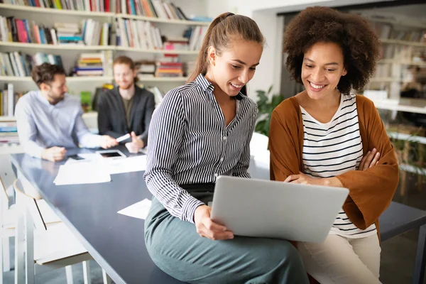 Software engineers people working on project and programming in company ...