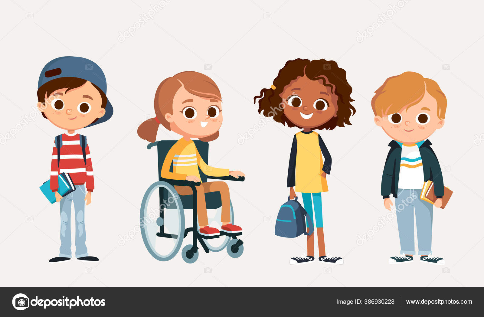 Children With Disabilities Clipart