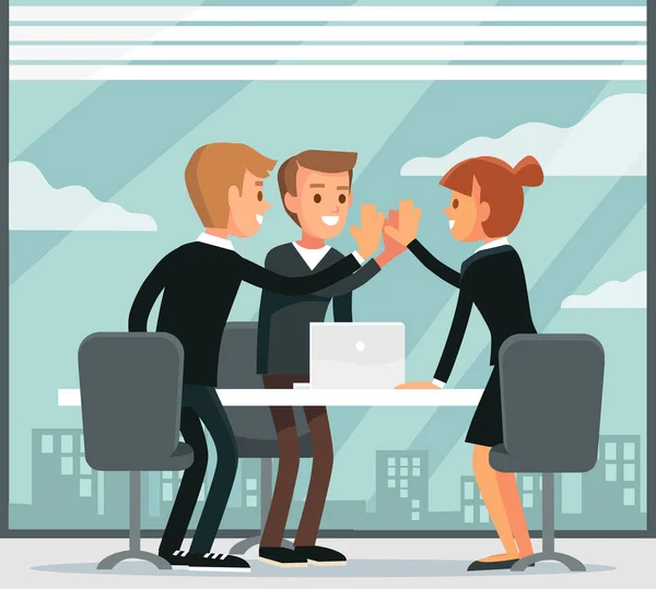 Office cohesion unity Vector Art Stock Images | Depositphotos