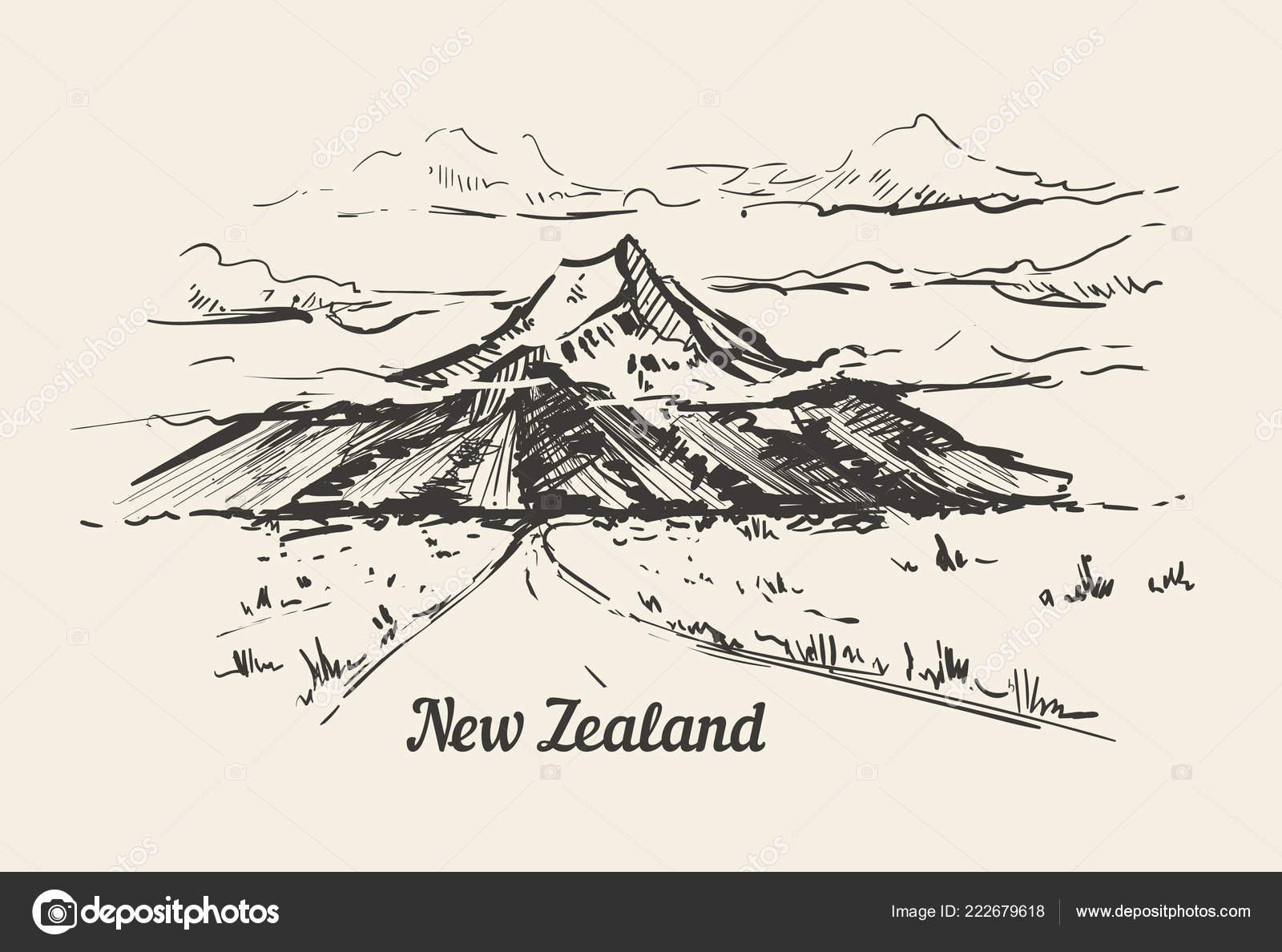 Mountain Valley Drawing