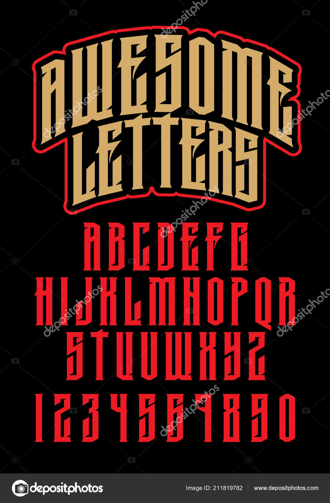 Heavy Metal Alphabet