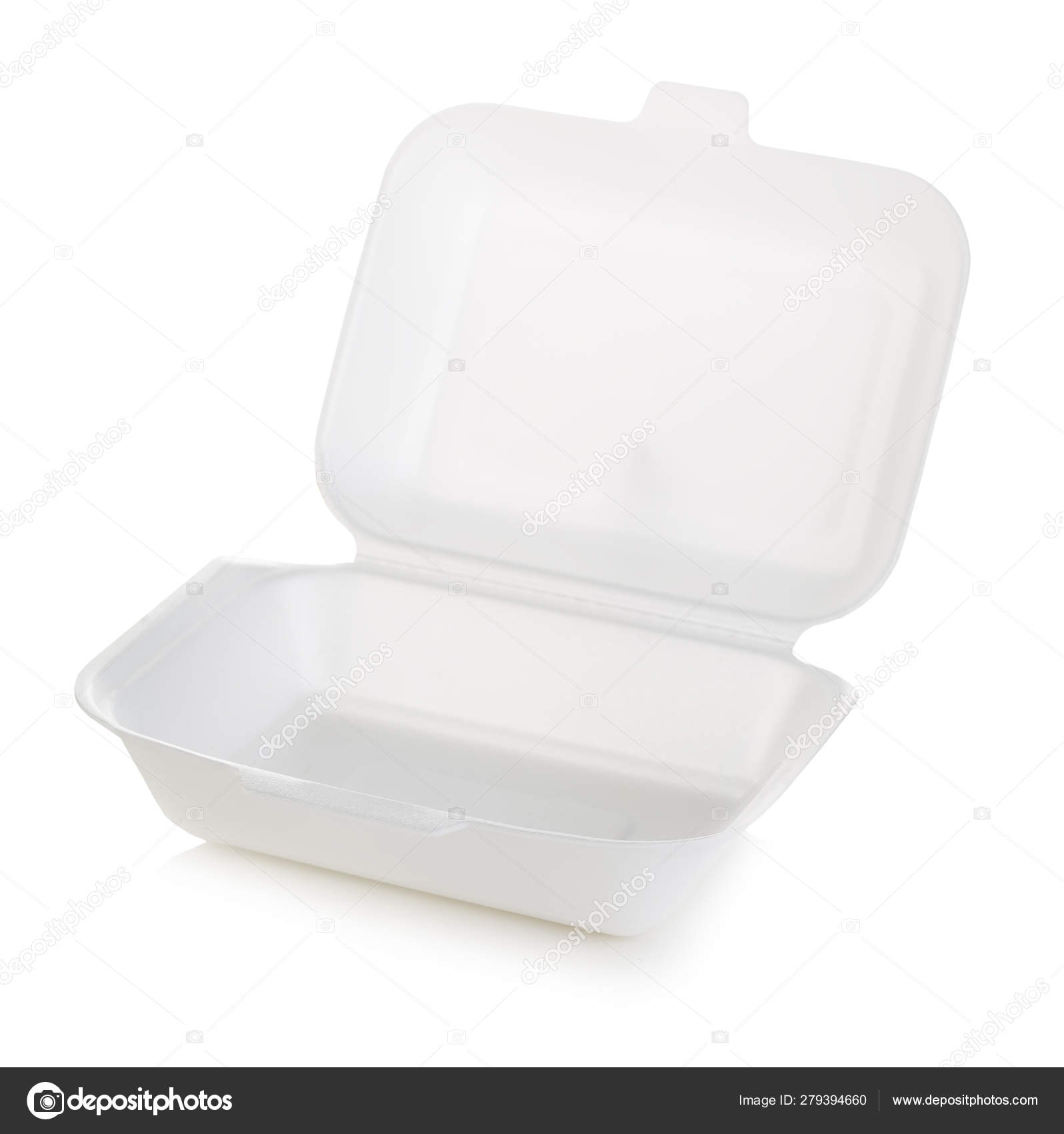 Open Box Close Isolated White Background — Stock Photo © bestfotostudio ...