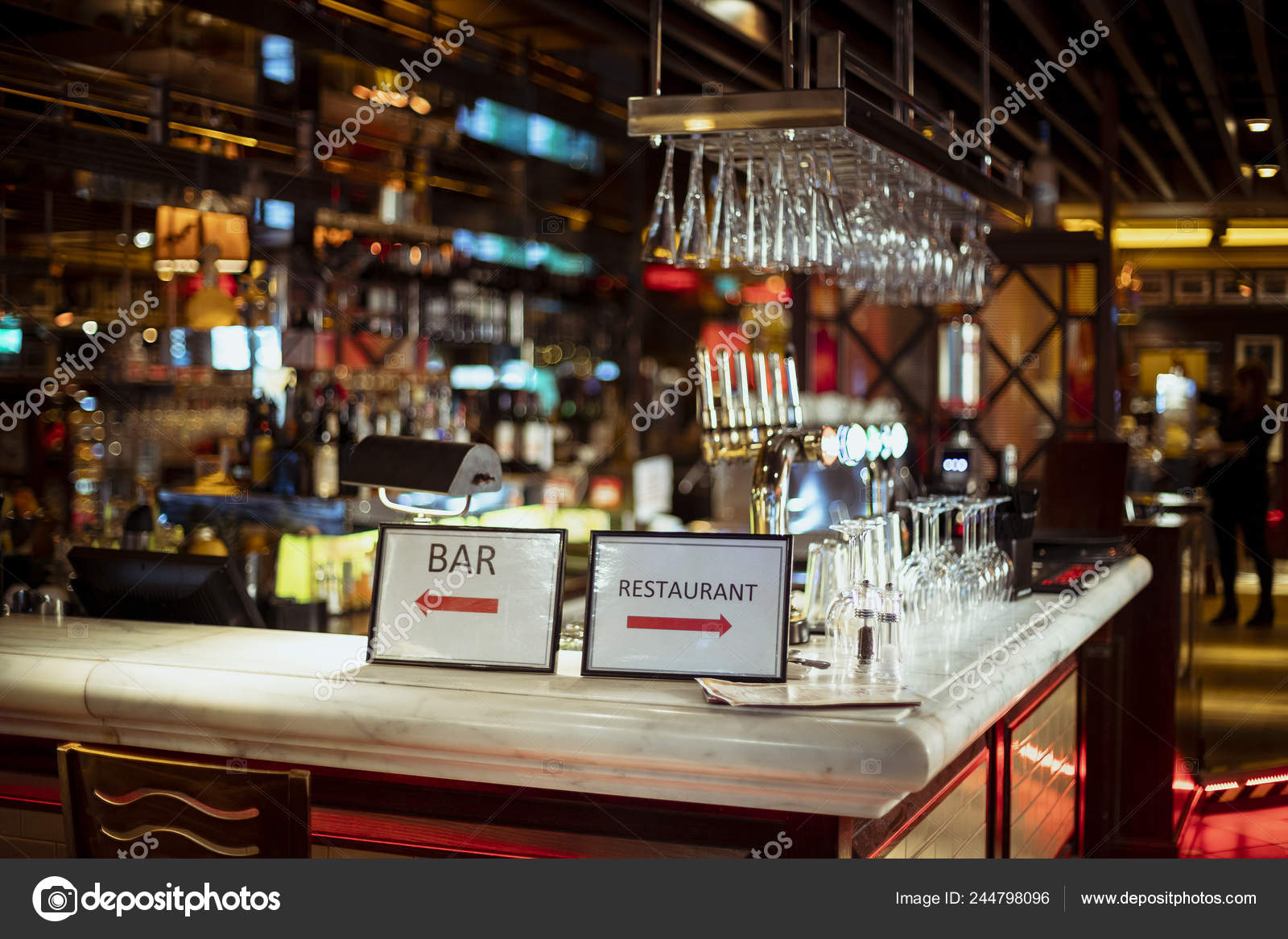 Restaurant Bar Counter