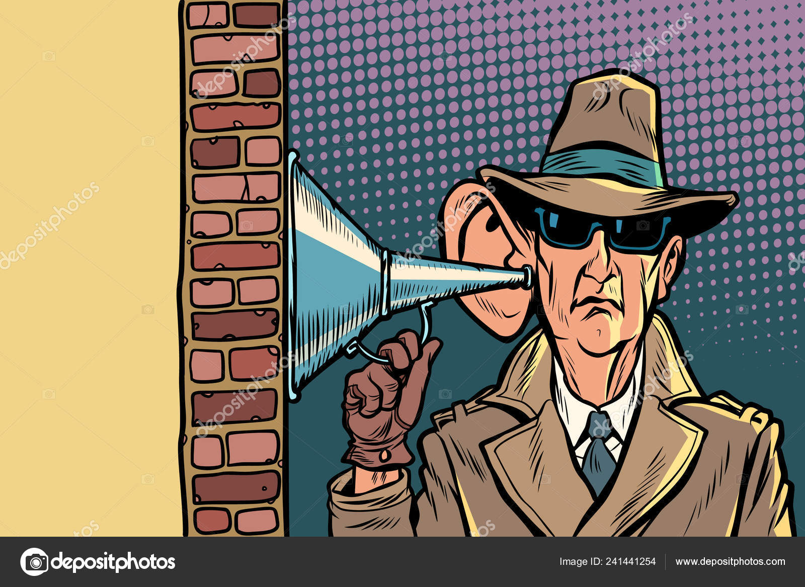 Eavesdropping Clipart School