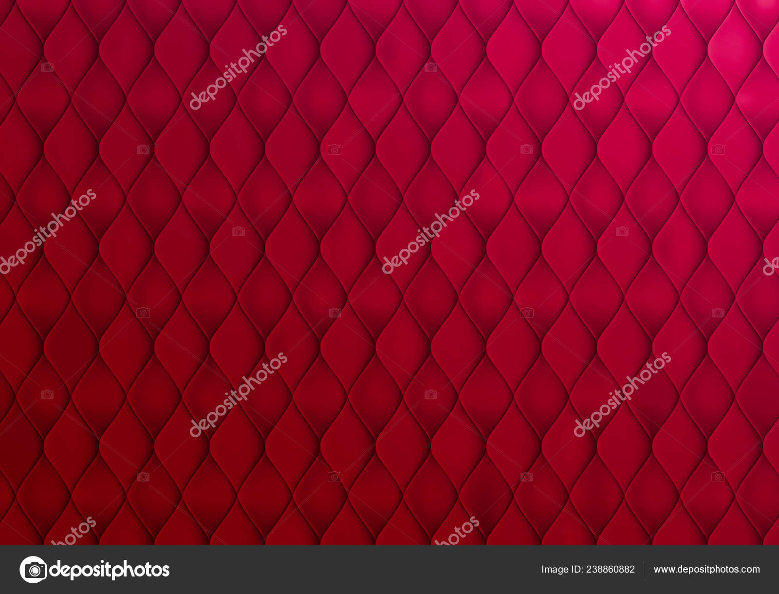 Fondo rojo abstracto con textura Capitone. Vector minimalista Bg Vector ...