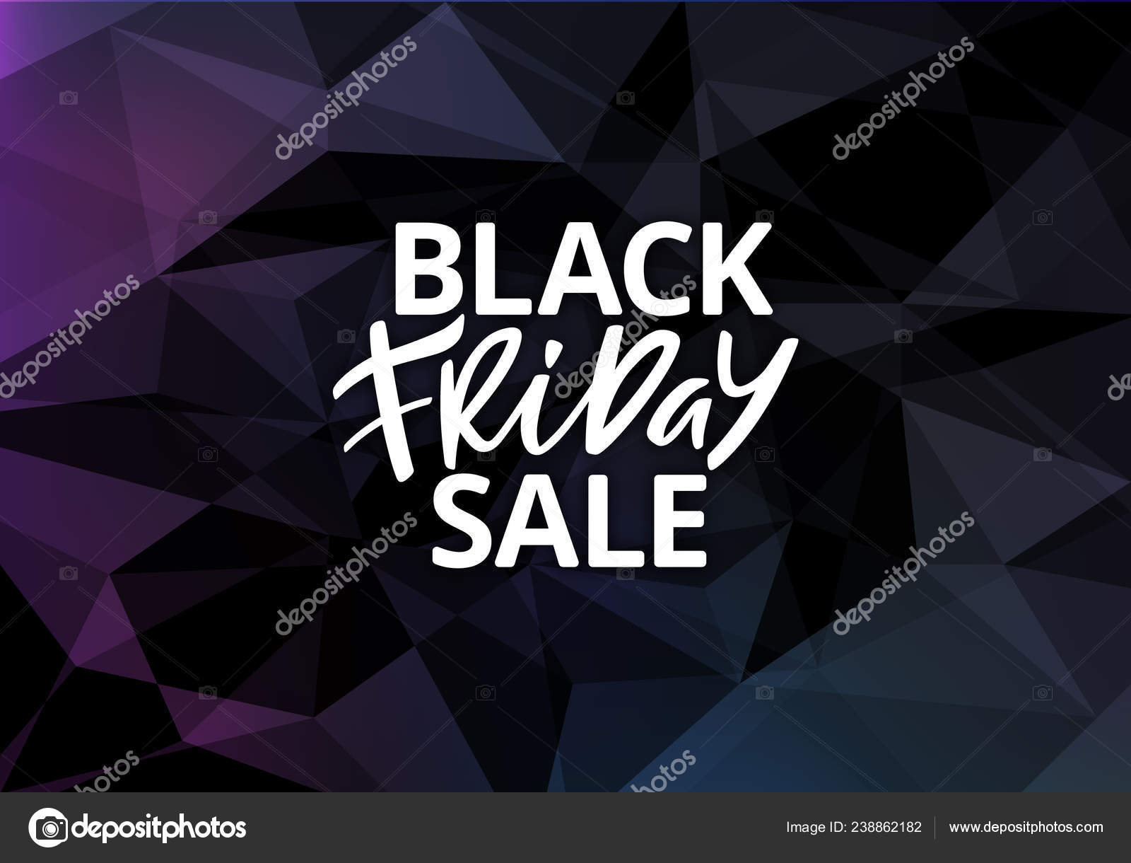 Viernes Negro Venta Poster Design. Texto publicitario dibujado a mano ...