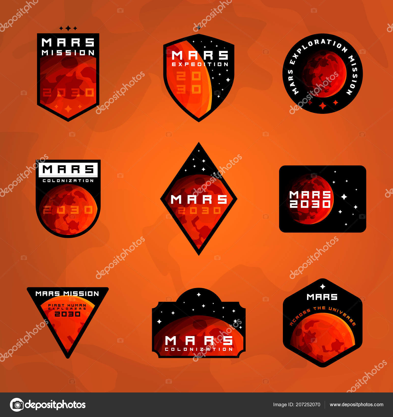 Mission Space Badegs