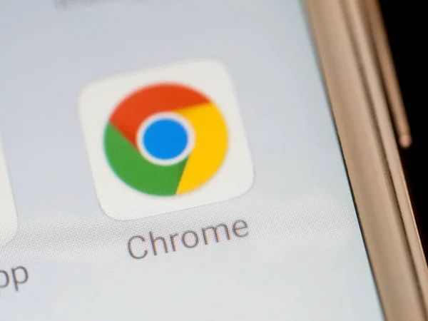 Google Chrome mobile web browser – Stock Editorial Photo © simpson33 ...