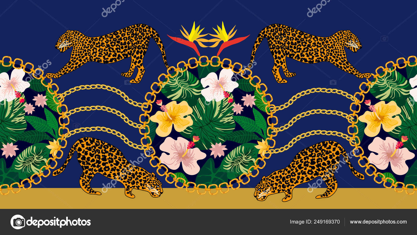 Tiger Wallpaper Border