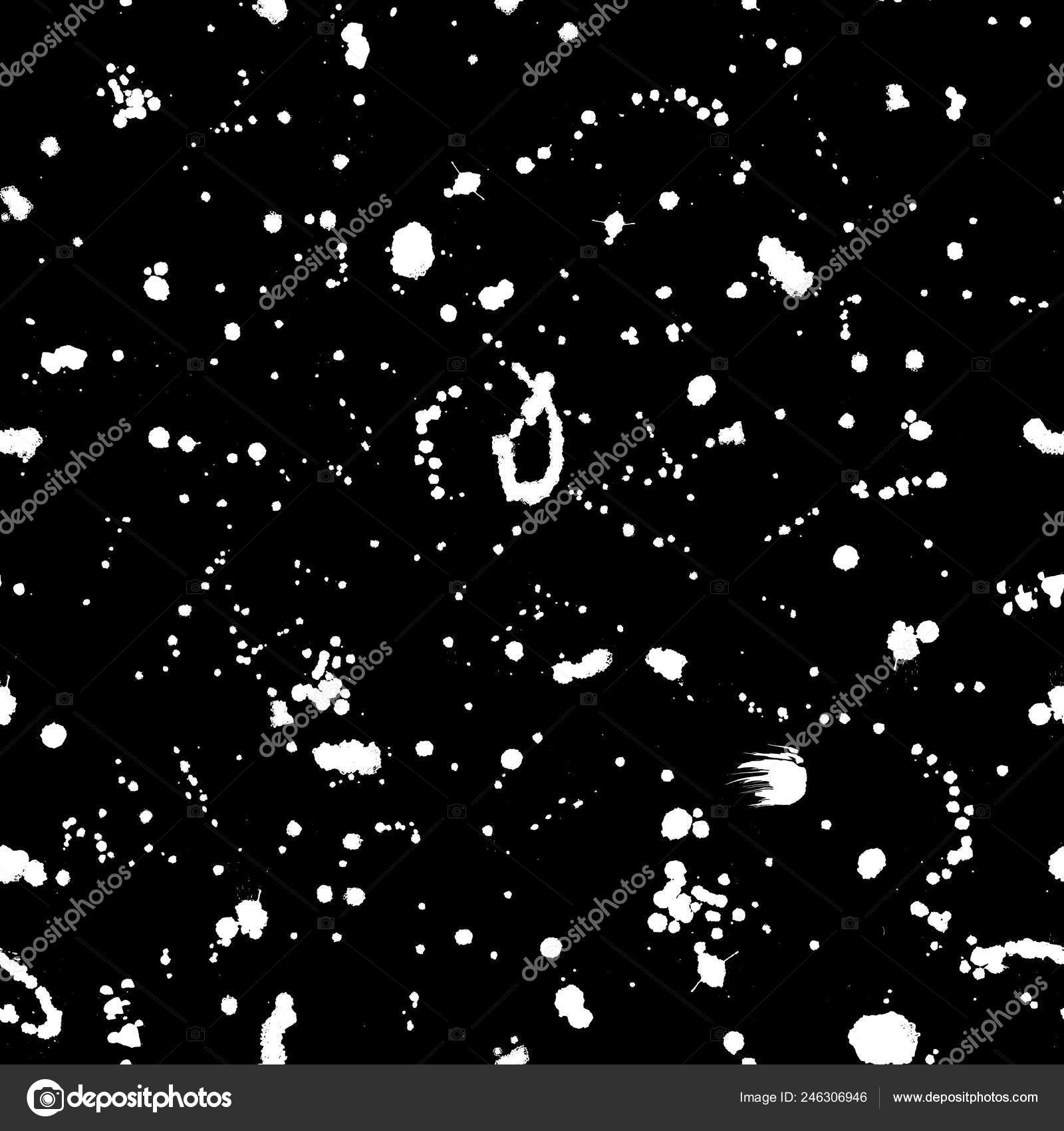 White Paint Splatter Texture