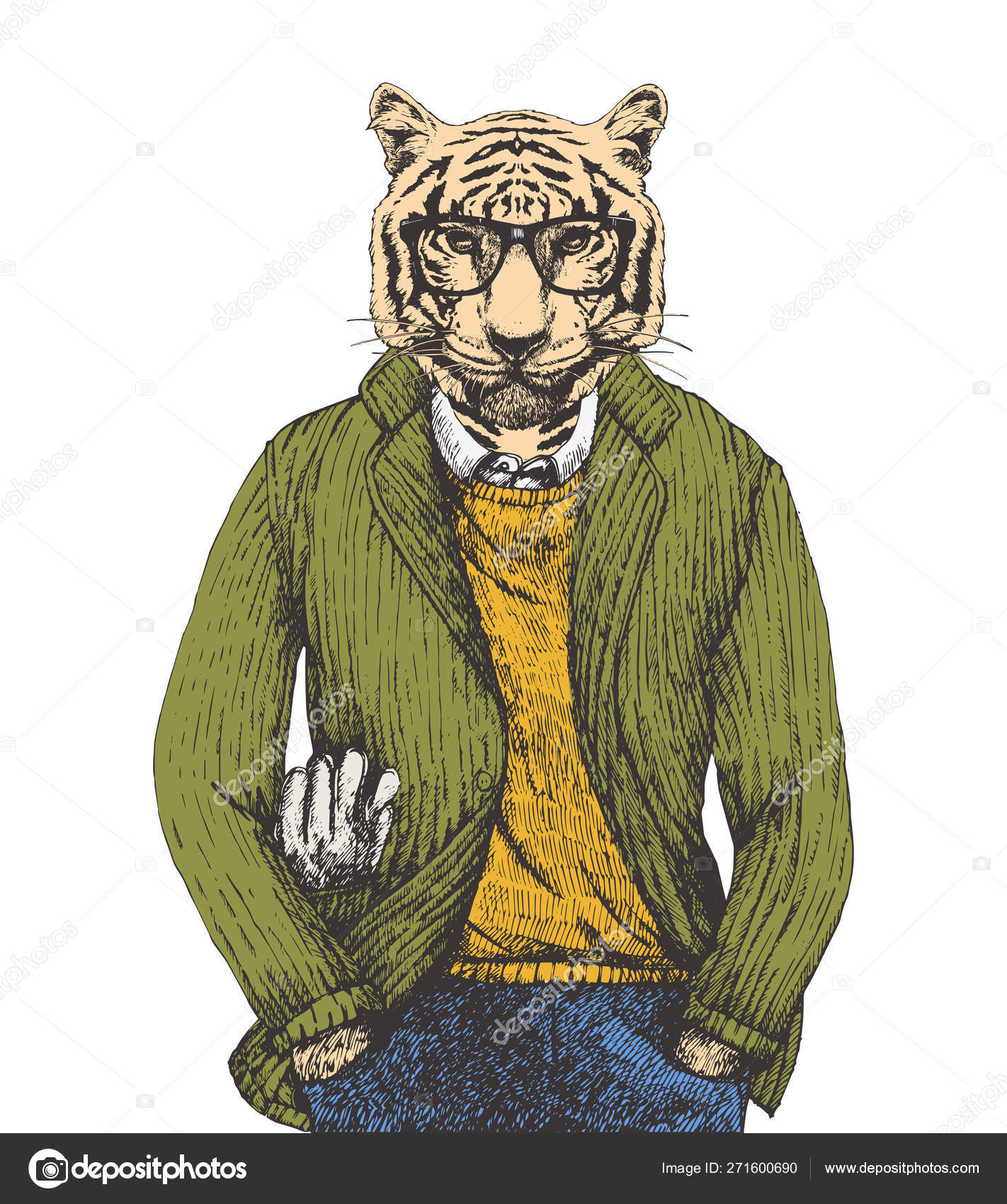 Humanoid Tiger