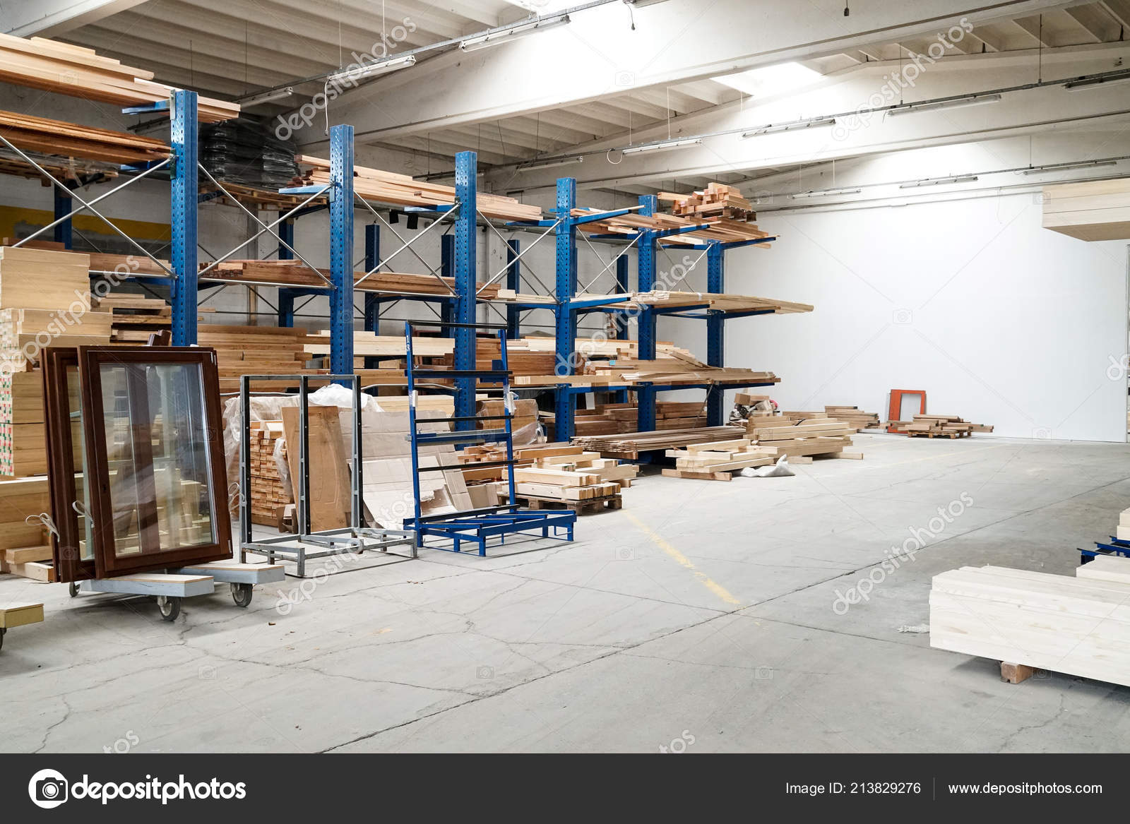 Factory Building Windows — Stock Photo © caifas #213829276