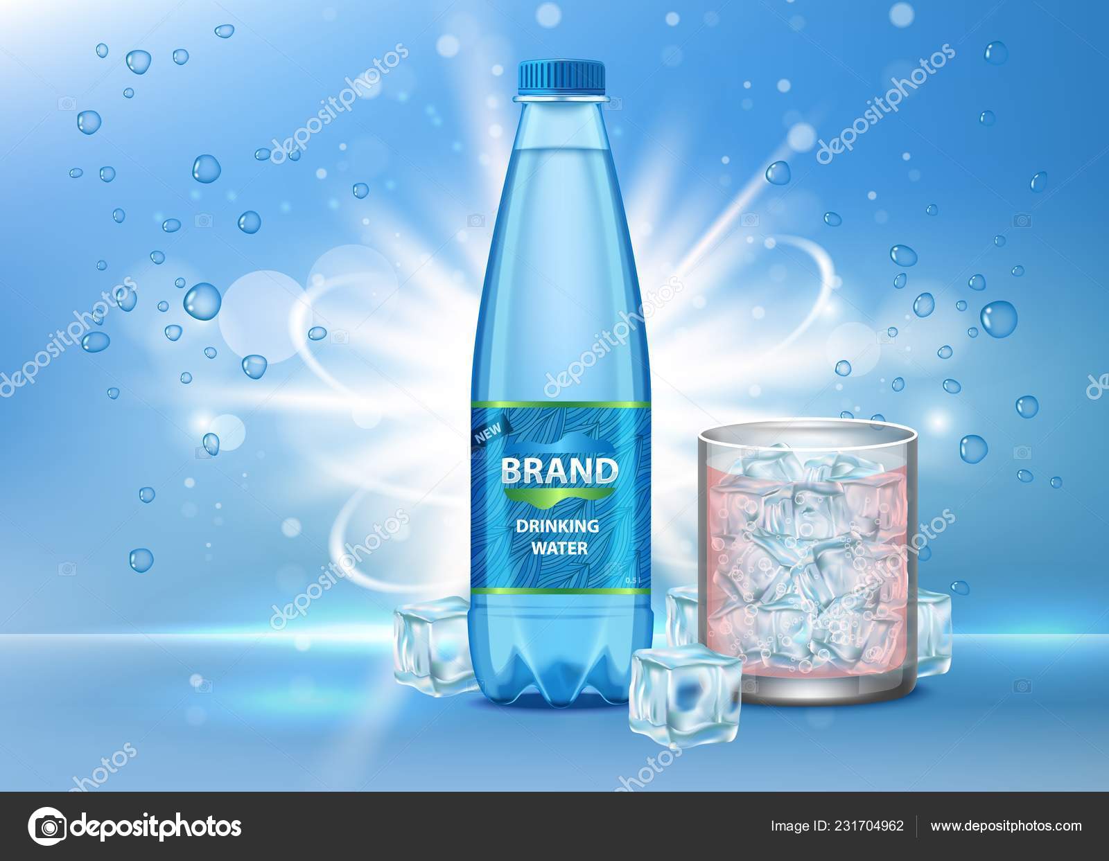 Pure Drinking Water Poster