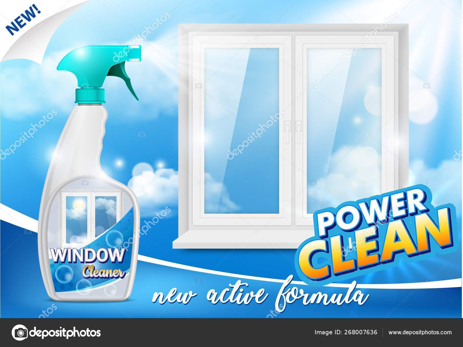 Glass Cleaner Ads