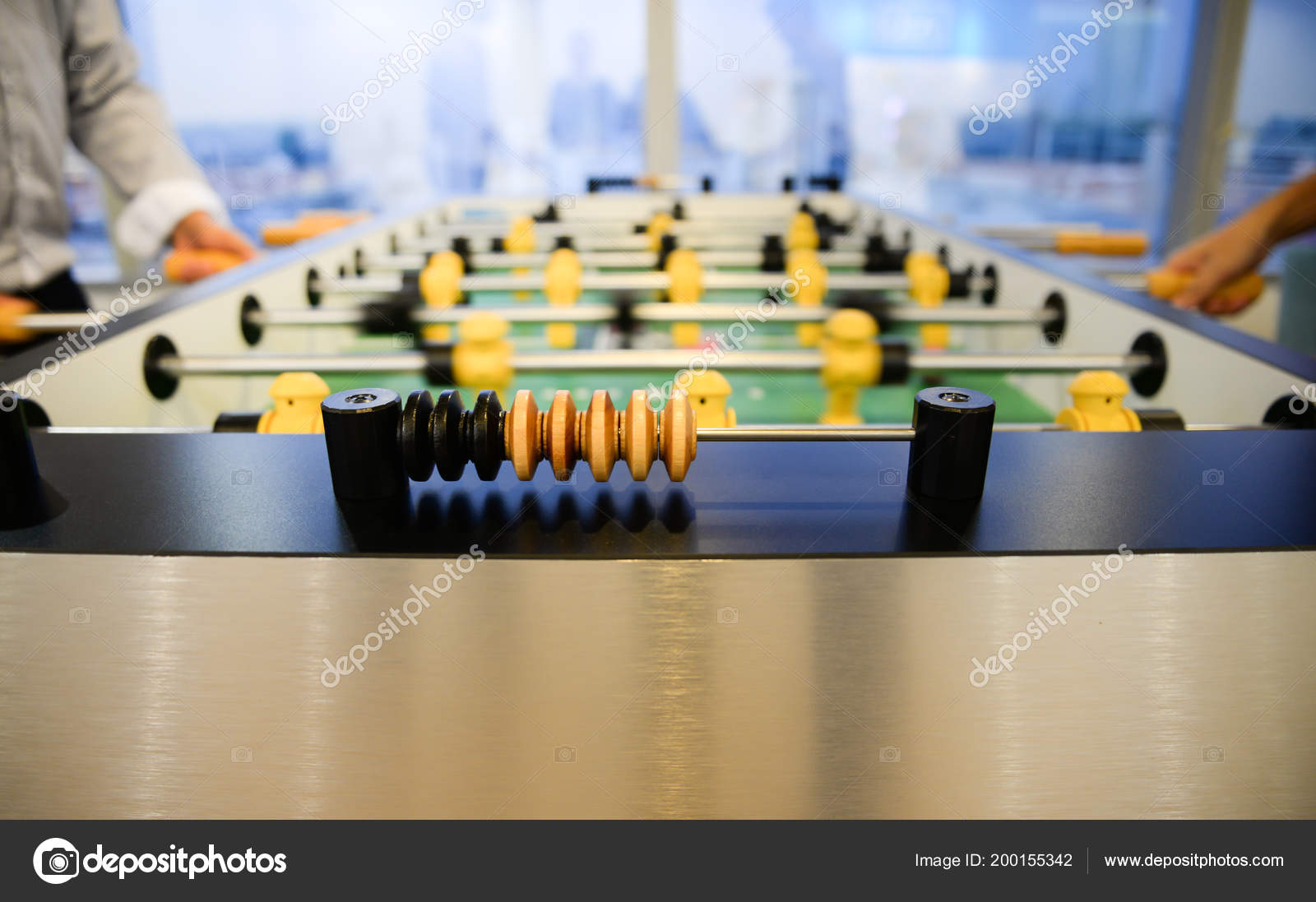 Human Playing Table Football — Stock Photo © magneticmcc #200155342