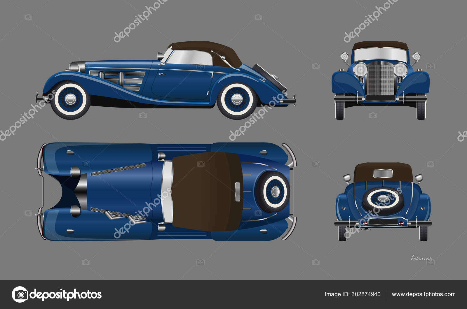 Classic Car Blueprints