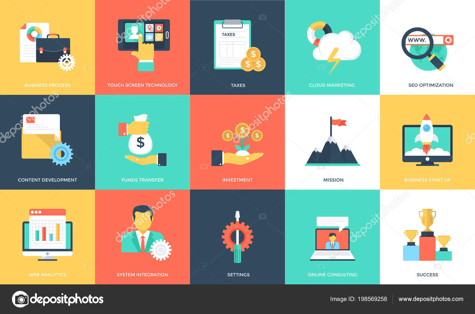 Business Process Management Icon